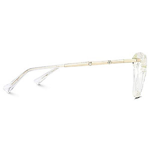 Zeelool Crystal Cat Eye Blue Light Blocking Glasses for Women Juliet VFP0270-04B Crystal