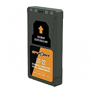 SPYPOINT Flex GPS 4G HD Infrared IR Cellular LTE Trail Camera with Rechargeable Solar Panel SPLB-22 and Lithium LIT-22 Battery and 16GB SD Card