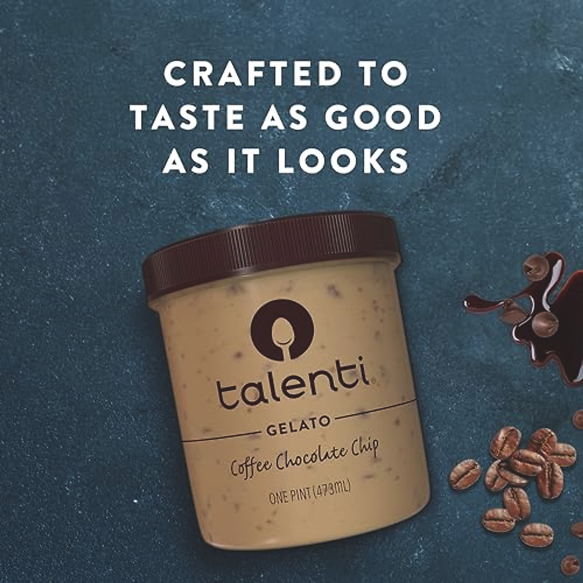 Talenti Ice Cream, Coffee Chocolate Chip, 16 oz (Frozen)