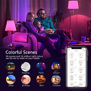 Sengled Zigbee Smart Light Bulbs, Smart Hub Required, Work with SmartThings and Echo with built-in Hub, Voice Control with Alexa and Google Home, Color Changing E12 Candelabra Light Bulbs 40W 2 Pack
