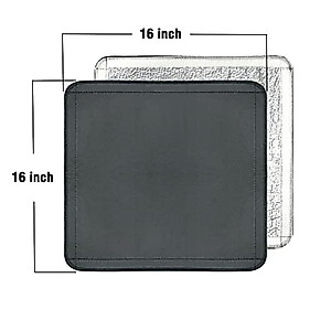 RV Roof Sunroof Shade Cover, Camper Travel Trailer Sun Blackout Fabric Roof Vent Sunshade, Skylight Fan Vent Cover Window Sun Shade RV Accessories (16 x 16 inch)