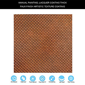 Tin-Look Ceiling Tiles Farmhouse Tin Ceiling Tiles for Cafe Club Salon Hotel Store Bar 2'x2' PL20 Archaic Copper 10pcs