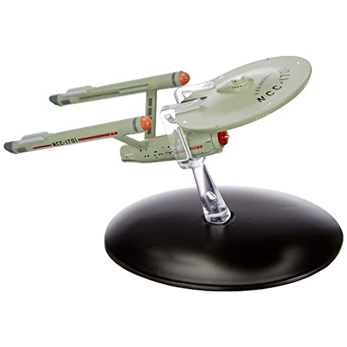 Eaglemoss Star Trek Figure USS Enterprise NCC-1701 Hero Collector 13x7.5x7.5cm