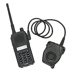 TSVISIONCORE kenwood U94 PTT 2pin，for Baofeng UV5R etc. ，Airsoft Tactical Headset (PL)