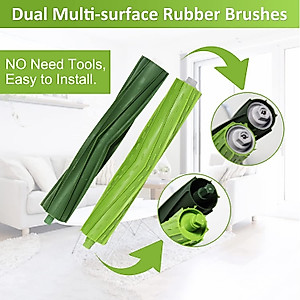 Replacement Parts for Roomba i7 i7+ i3 i3+ i4 i4+ i6 i6+ i8 i8+ j7 j7+/Plus E5 E6 E7 Vacuum Cleaner