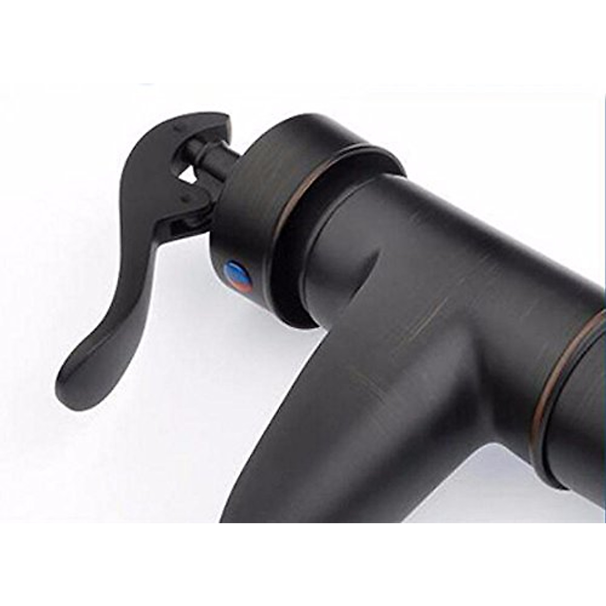 SJQKA-Bathroom faucet, basin faucet creative, Black Bronze single hole basin faucet