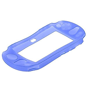 New Silicone Rubber Soft Skin Protective Shell Case Cover for PS Vita 2000 (Black)
