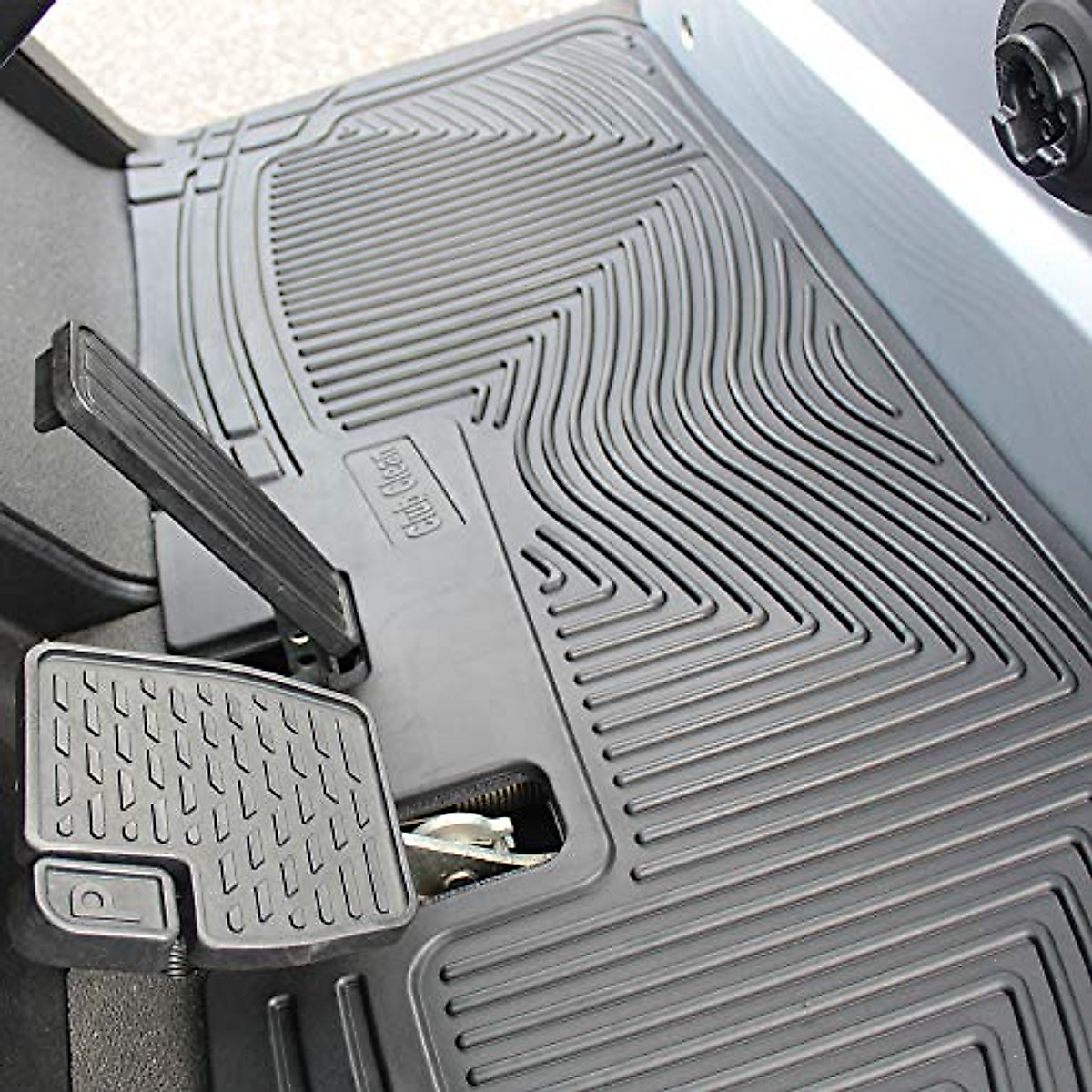 Shield Family/Club Clean Golf Cart Floor Mat - Fits Yamaha Model - New and Improved - Only Golf car Mat to Meet 6 ASTM Standards- Industry Standard Golf Cart Mat- Golf Car Mat 8mm Thick - Patented