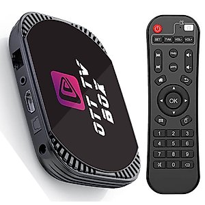 Android 11.0 Tv Box 4Gb Ram 32GB ROM Tv Box MxIII Pro X4 Amlogic S905X4 64-bit Quad Core with Dual Wi-Fi 2.4G/5.0G Bt 4.0 8K 1000M LAN Smart Tv Box