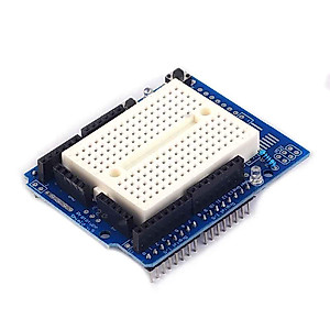 10PCS UNO ProtoShield Prototype Expansion Board with SYB-170 Mini Breadboard Based UNO ProtoShield