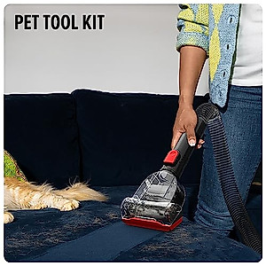 Dirt Devil Multi-Surface Total Pet+ Upright Bagless Vacuum Cleaner, Black