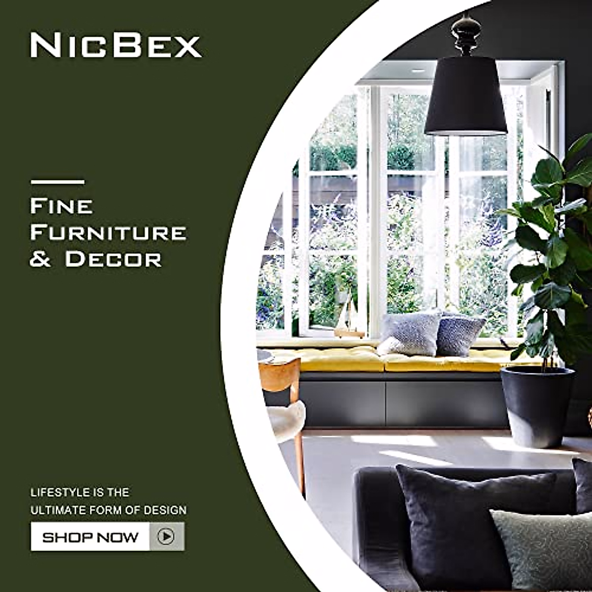 NicBex Full Length Mirror, 43x16 Inch Aluminum Alloy Frame Large Wall Mirror, Vanity Mirror, Bedroom Mirror, Dressing Mirror, Living Room Mirror,Black