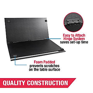 MD Sports 4-Piece Table Tennis Tabletop, Gray & Black (Midsize Conversion Top), 84'' (TT409Y19003)