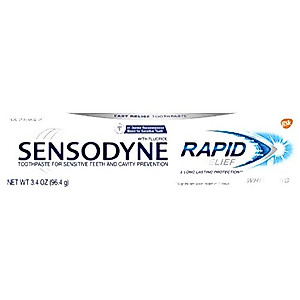 Sensodyne Rapid Relief whitening toothpaste 3.4 oz