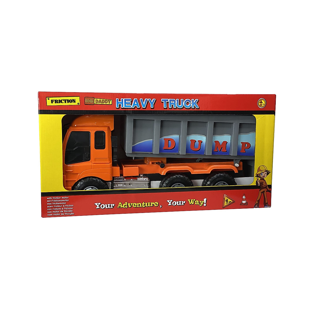 Big Daddy Extra Large Dump Truck with Dump Lever Huge Toy Truck