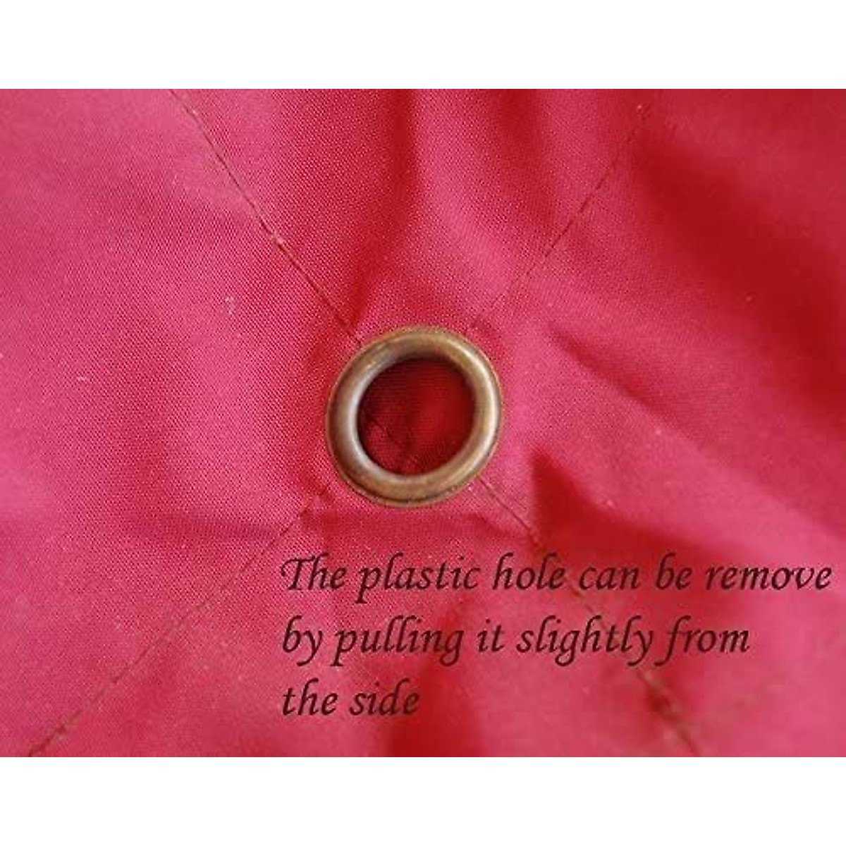 BELLRINO DECOR 7.5 ft 6 Ribs Replacement STRONG & THICK Umbrella Canopy for (Canopy Only) - ORANGE