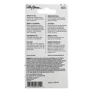 Sally Hansen Cuticle Massage Cream 0.4 Ounce (12ml)