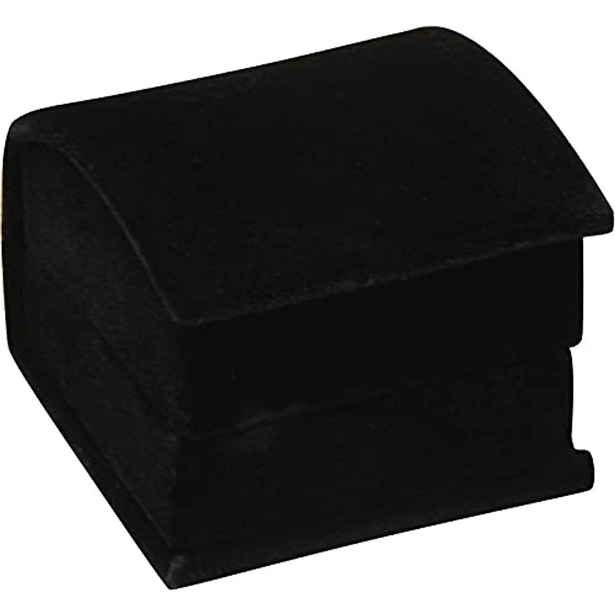 Black Color Luxury Velvet Multiple Use Earring Necklace Pendant Jewelry Gift Box for Wedding, Birthday, Valentine' Day, Mother's Day, Christmas...Comes with an Extra Individual White Packer Box Size 2.15〞(W)*2.15〞(D)*1.65〞(H)( Jewelry not included)