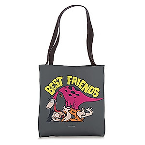 The Flintstones Dino Fred Best Friends Tote Bag