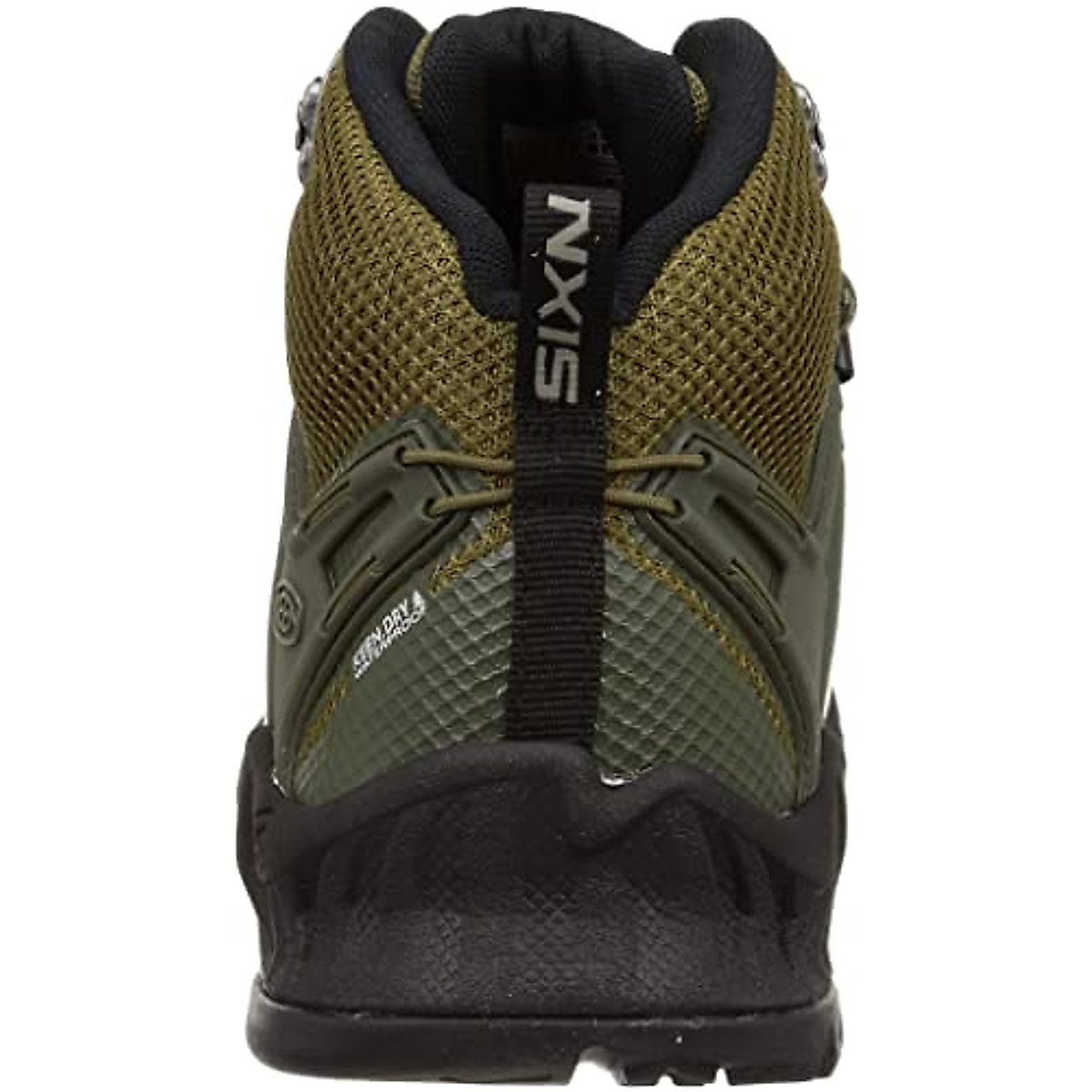 KEEN Men's NXIS Evo Mid Height Waterproof Hiking Boots, Forest Night/Dark Olive, 12