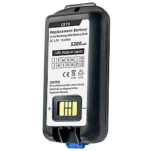 Cut-Rate Batteries Replacement Battery for Intermec/Norand CK71, CK70, 318-046-011, 318-046-001, 1001AB01, 1001AB02 Barcode Scanner 3.6v 5000mAH Li-ION