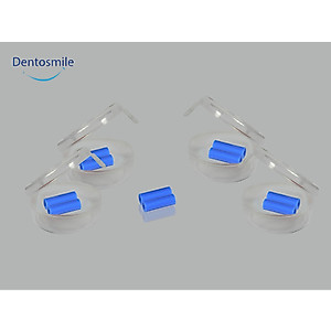 Dentosmile Chewies Seater for Invisalign Aligner Chompers Trays in Blue Colour with Carry Case