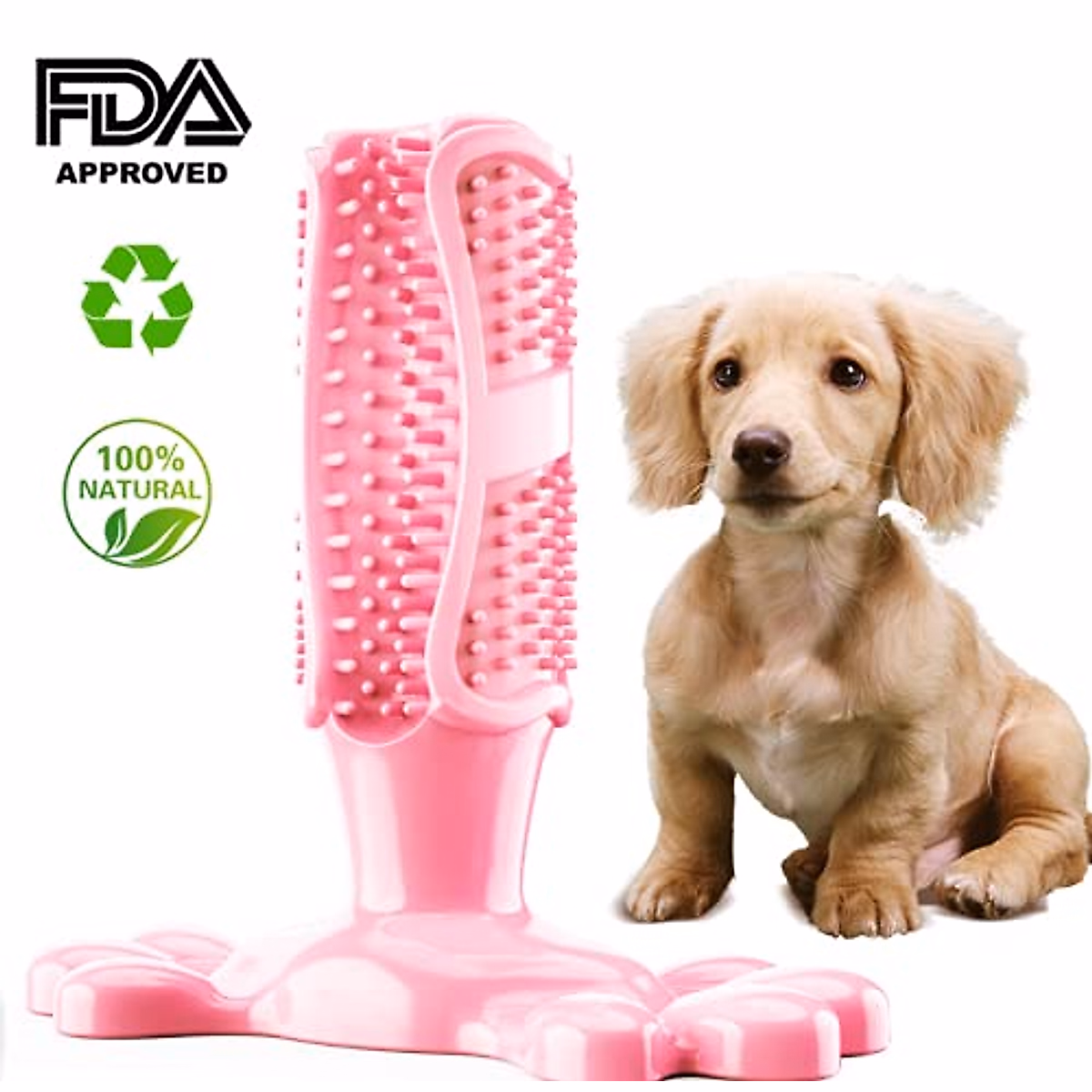 Dog Toothbrush Brushing Stick Puppy Dental Care Chew Teeth