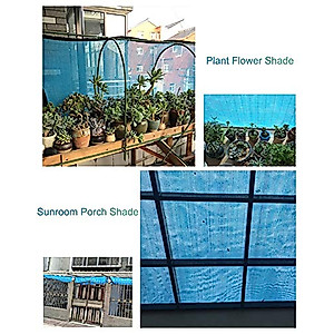 LXLA Balcony Privacy Screen Sunblock Cover, Weather-Resistant UV Protection Balcony Shade Cover with Black Edge and Grommets (Size : 4m x 5m)