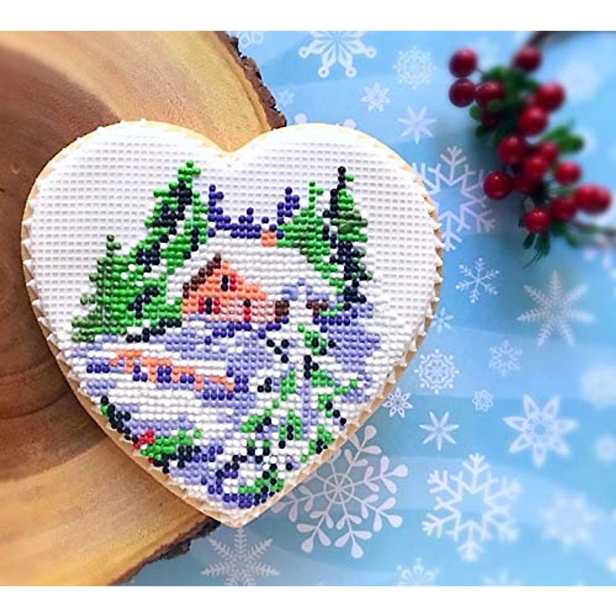 Grid silicone mat for cookie and cake decorating