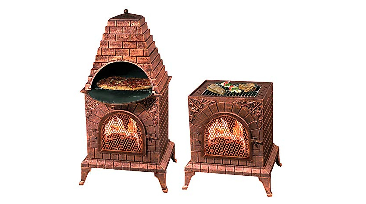 Deeco DM-0039-IA-C Aztec Allure Cast Iron Oven