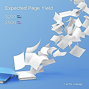 GPC Image Compatible Toner Cartridge Replacement for HP 202X 202A CF500X CF500A to use with Laserjet Pro MFP M281fdw M254dw M281cdw M281 M281dw M280nw Toner Printer (5 Pack)