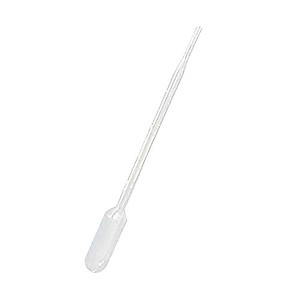 50pcs 0.5ml FWD Clear White Plastic Liquid Graduated Dropper Pasteur Transfer Pipette,Suitable for Essential Oils,Mixing Acrylic Paints& Science Laboratory (0.5ml)