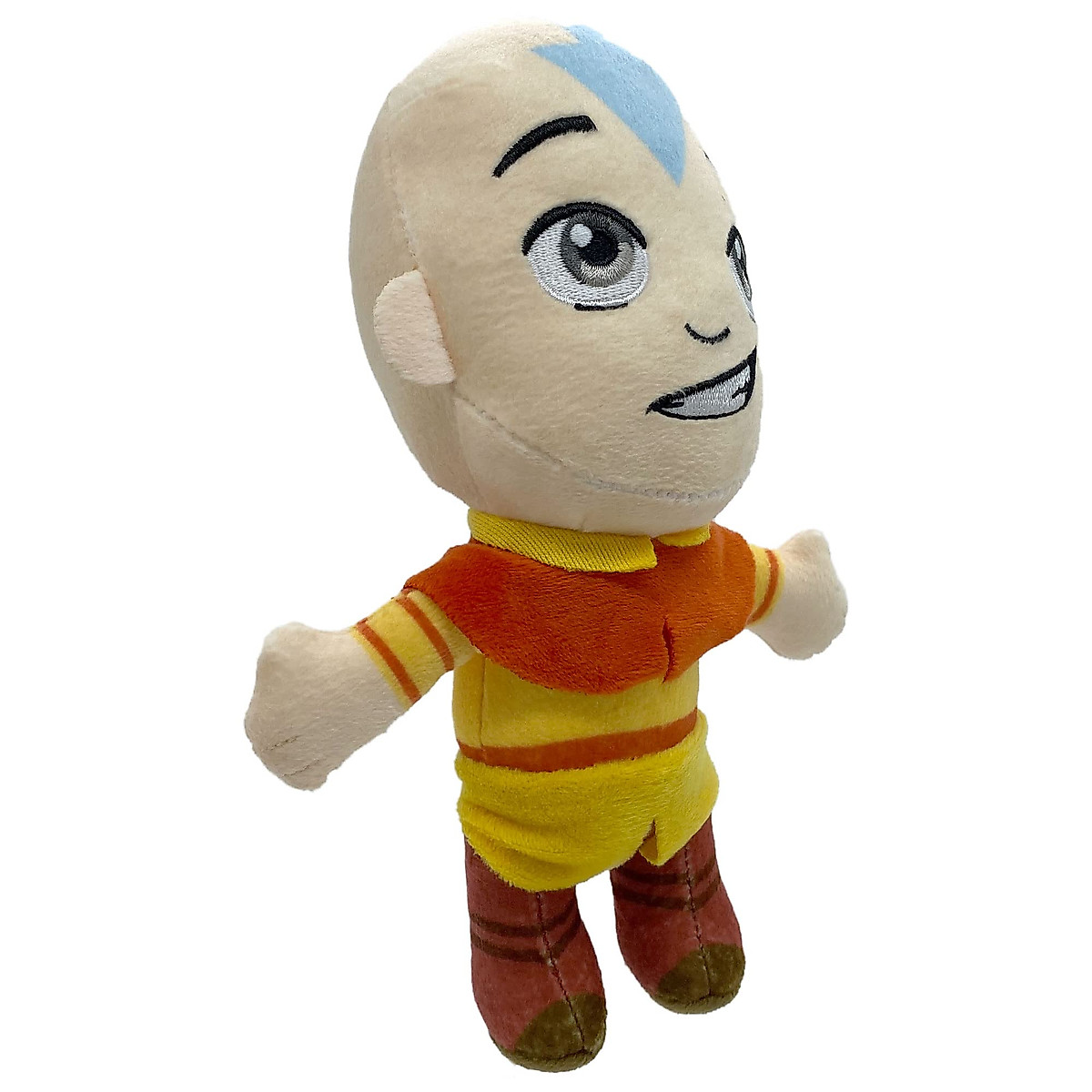 JINX Avatar: The Last Airbender Aang Small Plush Toy, 7.5-in Stuffed Figure from Nickelodeon TV Series for Fans of All Ages