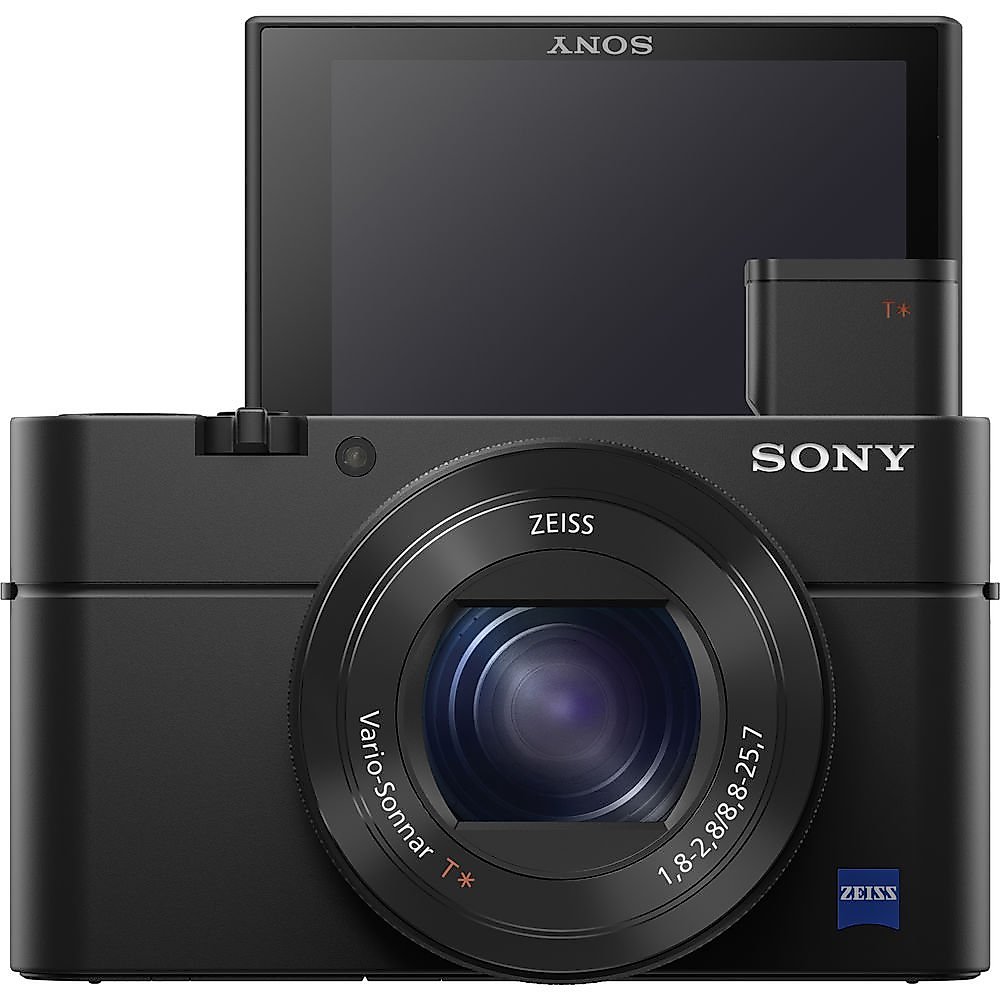Sony Cyber-Shot DSC-RX100 IV Camera DSCRX100M4/B with Soft Bag, Additional Battery, 64GB Memory Card, Card Reader, Plus Essential Accessories