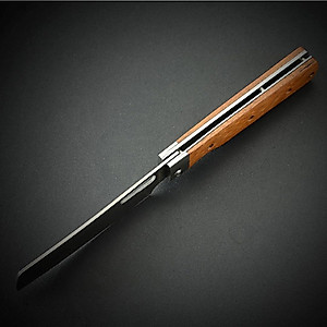 Lifespace 440A Stainless Steel Folding Japanese Chef Knife - Fantastic outdoor knife