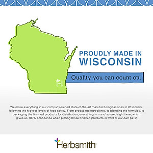 Herbsmith Organic Milk Thistle for Dogs and Cats – Liver Supplement for Dogs & Cats – Made in USA – 150g Powder