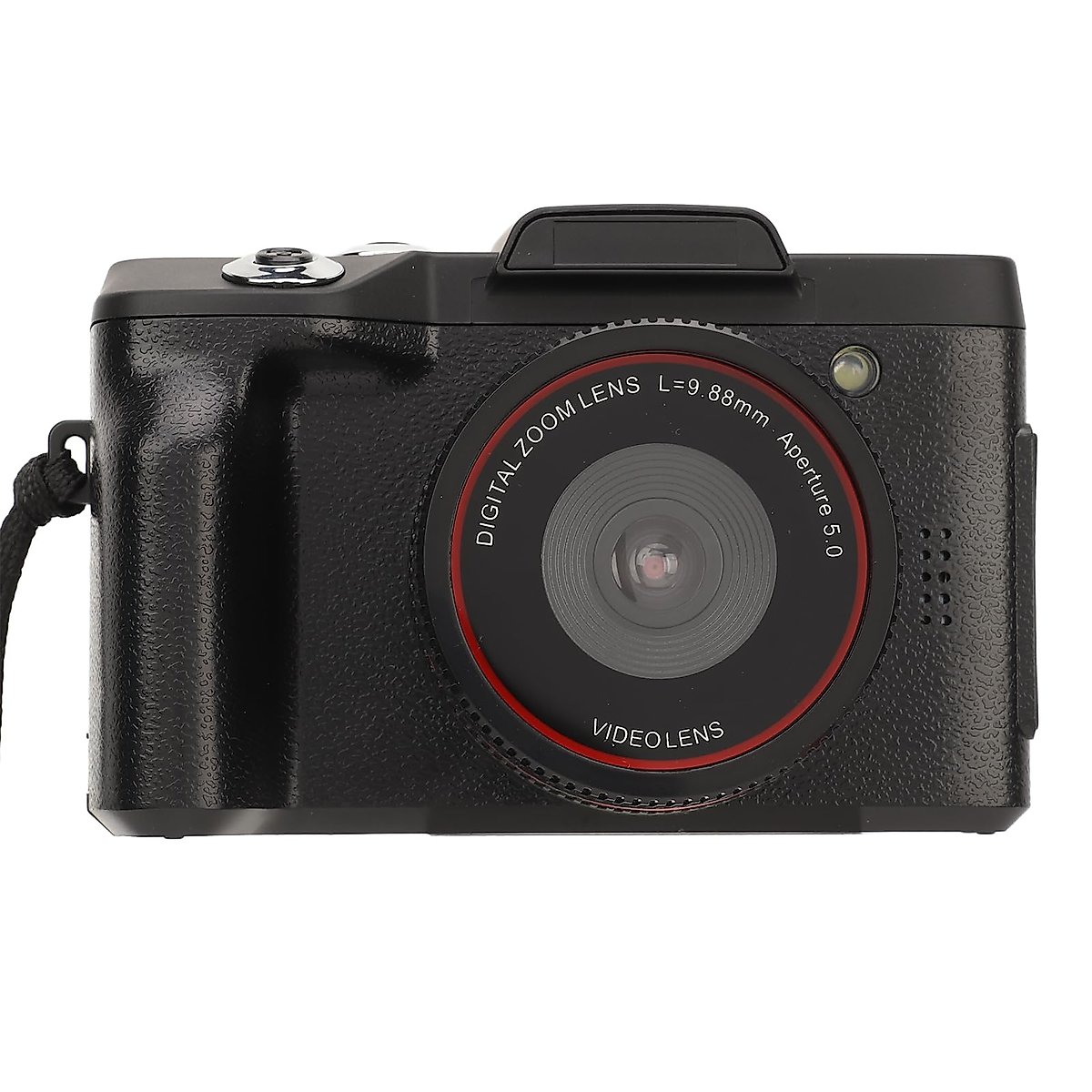 Portable Digital Camera, 16X Digital Zoom Digital Small Camera Smile Shoot 16MP 2.4in TFT Display for Video for Teens