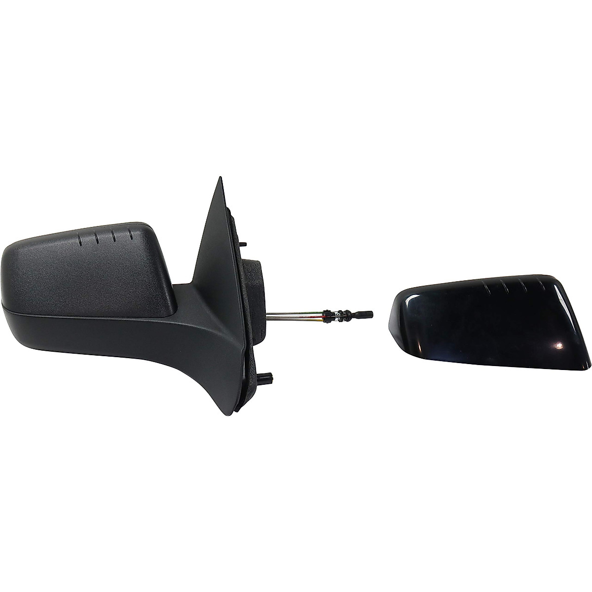 Garage-Pro Passenger Side Manual Remote (Lever Control) Non-Heated Mirror for Ford Focus 2008-2011 with 2 Caps Sedan