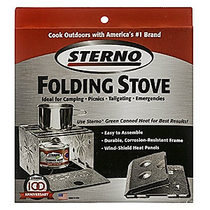 Sterno Single Burner Folding Stove - 50002