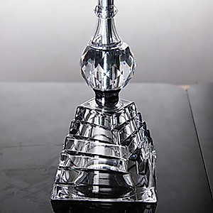 XINDAM 6 Hook Design Tabletop Stemware Rack/Rotate 6 Wine Glass Storage Holder Stand Air Drying Rack，Perfect for Bar, Wine Cellar, Basement, Cabinet, Pantry, etc