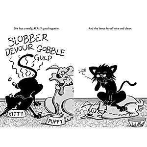 Bad Kitty Goes to the Vet (paperback black-and-white edition)