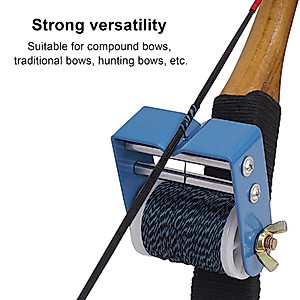 VGEBY Archery Maintenance Accessories, Archery Bow String Cable Winder Universal Portable Archery Bowstring Serving Winding Tool Suitable for Compound Bows
