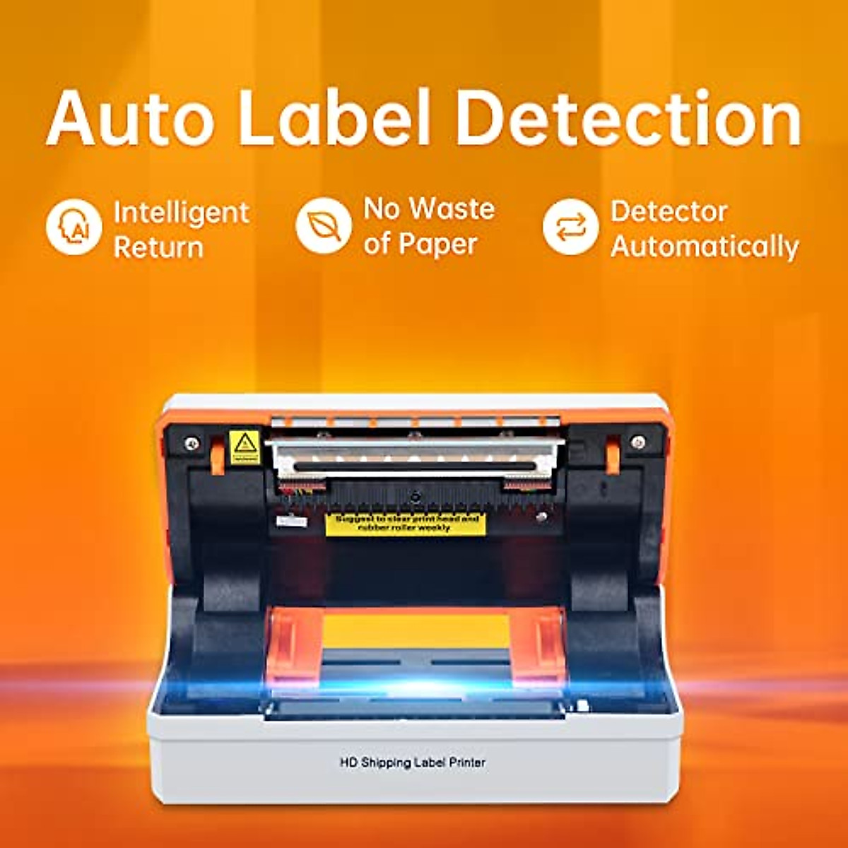 K COMER Thermal Label Printer 4x6 Shipping Label Printer for Small Business & Shipping Package 203dpi 150mm/s for Amazon, Ebay, Shopify, Etsy, UPS, USPS, FedEx, DHL