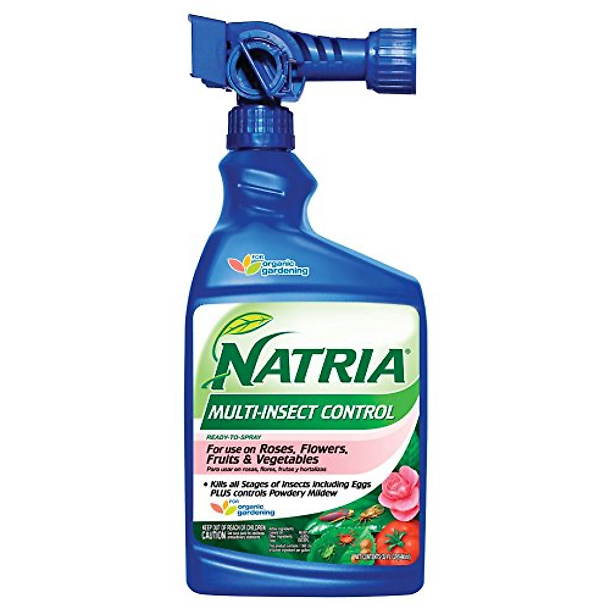 Bayer Advanced 706150A Multi Insect Control for Organic Gardening-Insecticide & Pesticide, 32-Ounce, Concentrate