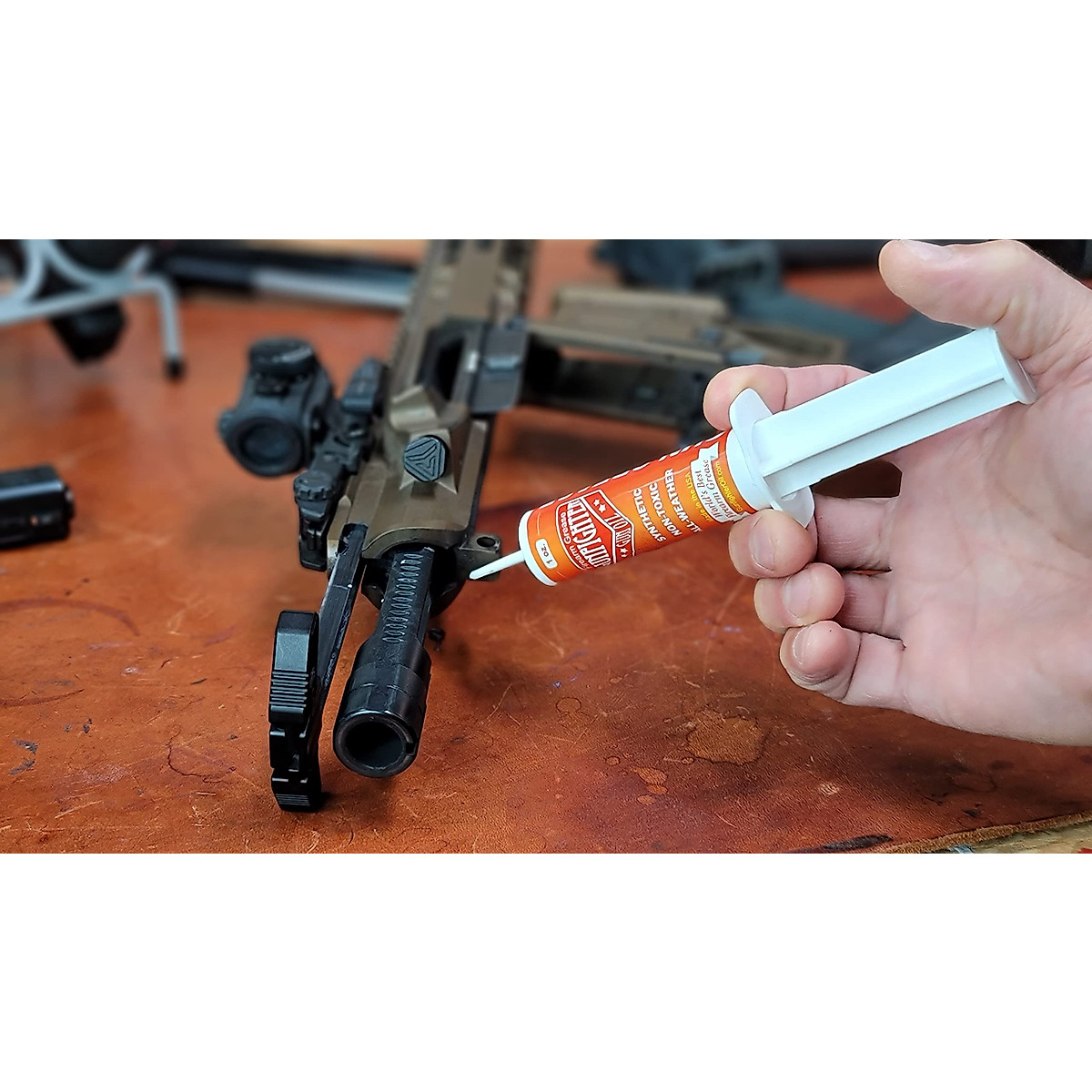 Gunfighter Gun Oil All American Combo (4oz Lube, 4oz Cleaner, 1oz Syringe of Grease)