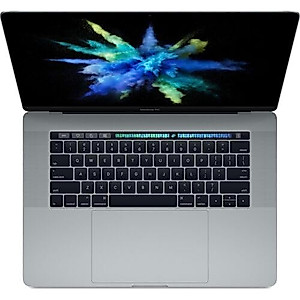 Apple MacBook Pro with Touch Bar (Mid 2017), 15.4", Intel Core i7-7700HQ Quad-Core 2.8GHz, 256GB, 16GB DDR3, 802.11ac, Bluetooth, macOS 10.12.5 Sierra, Space Gray (Renewed)
