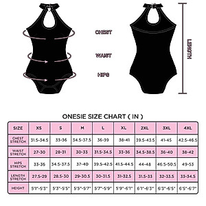 Littleforbig Cotton Romper Heartbreaker Collared Onesie Bodysuit Black XS