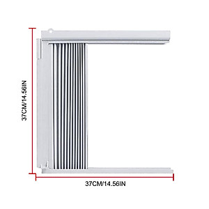 Window AC Insulation Panels - Windproof Air Conditioner Window Blocker, Energy Saving AC Side Panels | Energy Saving AC Side Draft Blockers, AC Insulation Panels for Preventing Heat Noise Sun Block