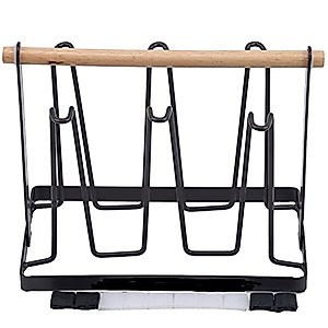 XWOZYDR 1Pcs Bar Metal Glass Cup Storage Rack Water Mug Draining Drying Organizer Holder Stand Useful (Color : D, Size : 1)