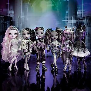 Rainbow High Shadow Series 1 Shanelle Onyx- Grayscale Fashion Doll. 2 Black Designer Outfits to Mix & Match with Accessories, Great Gift for Kids 6-12 Years Old and Collectors, Multicolor, 583554EUC